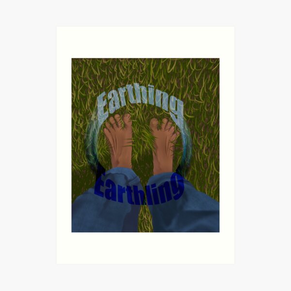 "Earthing EarthLing | Nature Drawing " Art Print by Oorangefungus ...