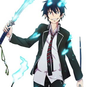 "Blue exorcist" Sticker by neko1510 | Redbubble