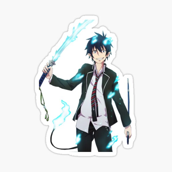 "Blue exorcist" Sticker by neko1510 | Redbubble