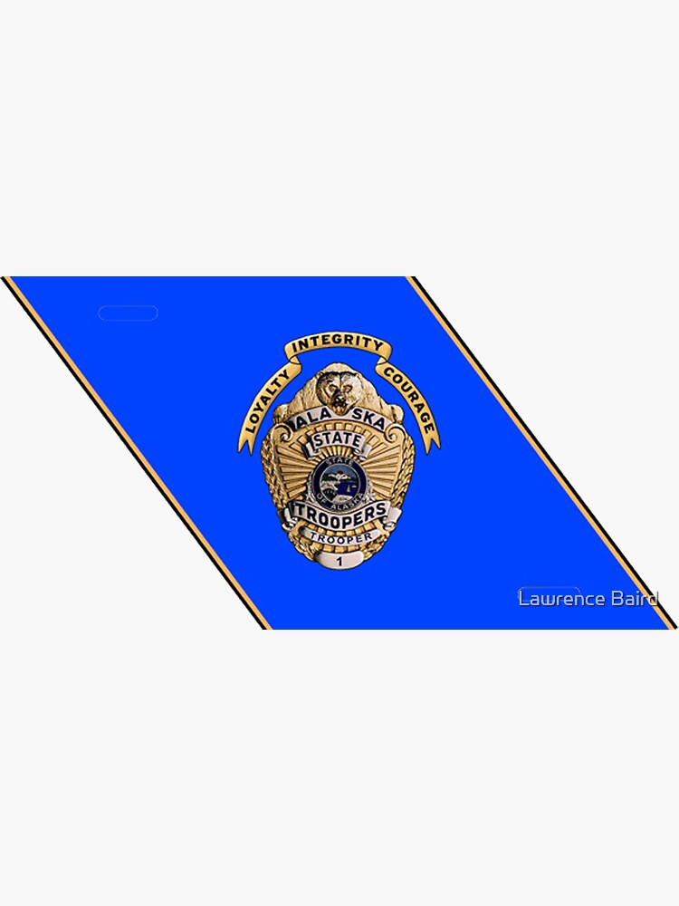 "Alaska State Troopers" Sticker for Sale by lawrencebaird | Redbubble