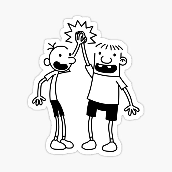 Sticker: Diary Of A Wimpy Kid | Redbubble
