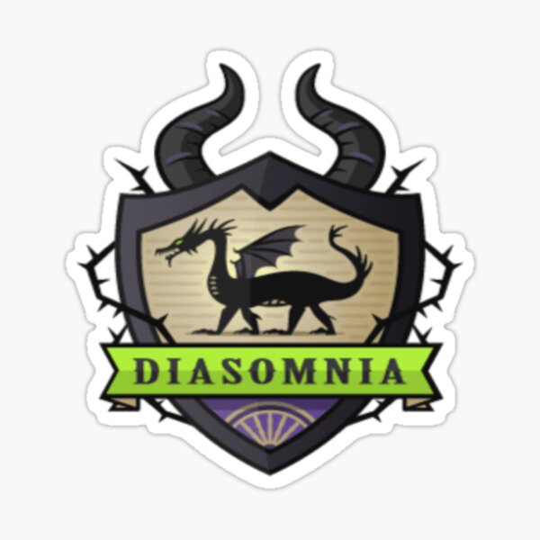 "Diasomnia" Sticker for Sale by Iniqua | Redbubble