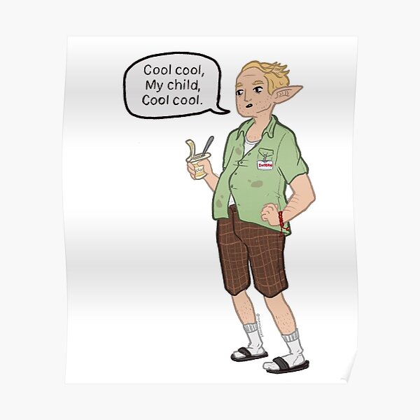 "Gilear Faeth - Fantasy High, Dimension 20" Poster for Sale by ...