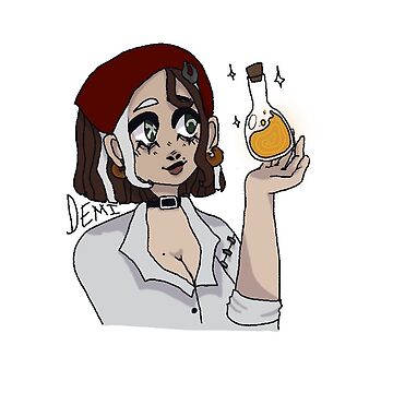 "demi bourbon idv" Sticker for Sale by satantings | Redbubble