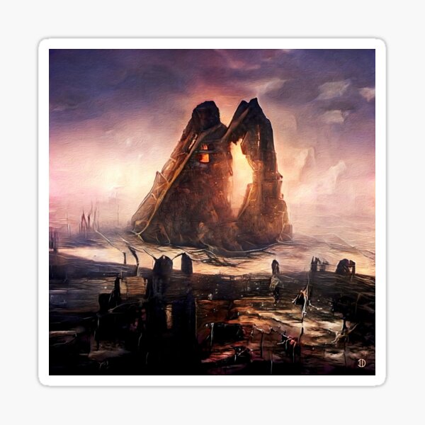 "Tower of Babel" Sticker for Sale by ID-Artcraft | Redbubble