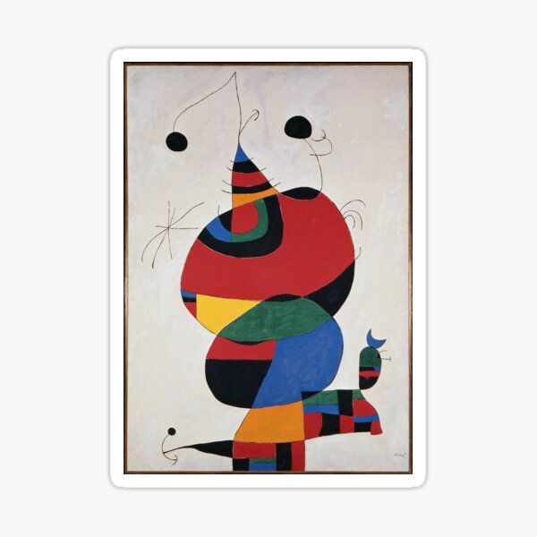 Joan Miro Stickers | Redbubble