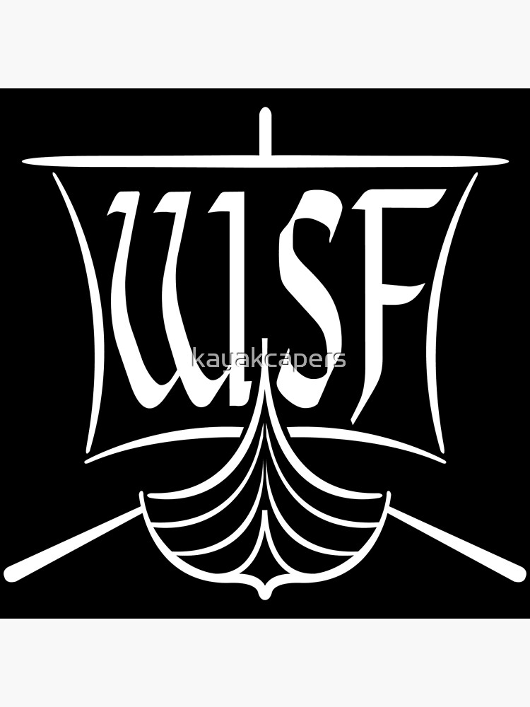 "WSF Logo" Photographic Print for Sale by kayakcapers | Redbubble