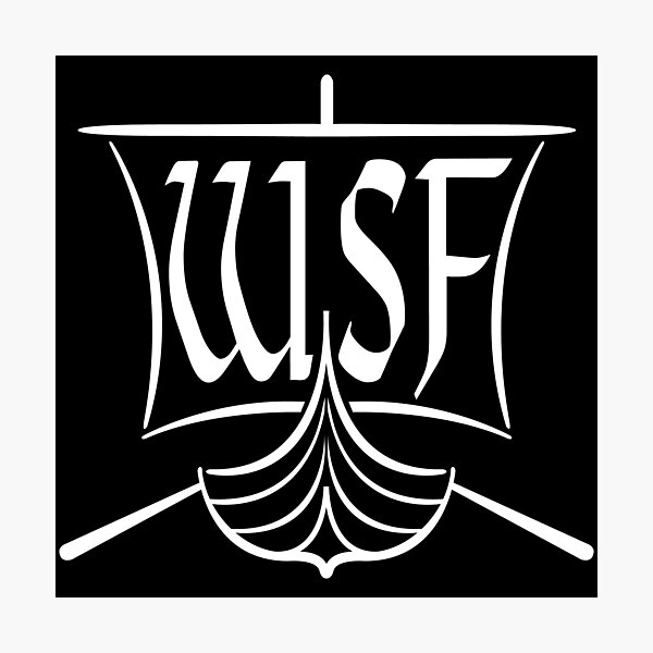 "WSF Logo" Photographic Print for Sale by kayakcapers | Redbubble