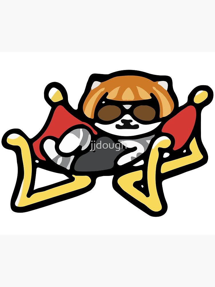 "Lady Meow Meow - Neko Atsume" Art Print by jjdough | Redbubble