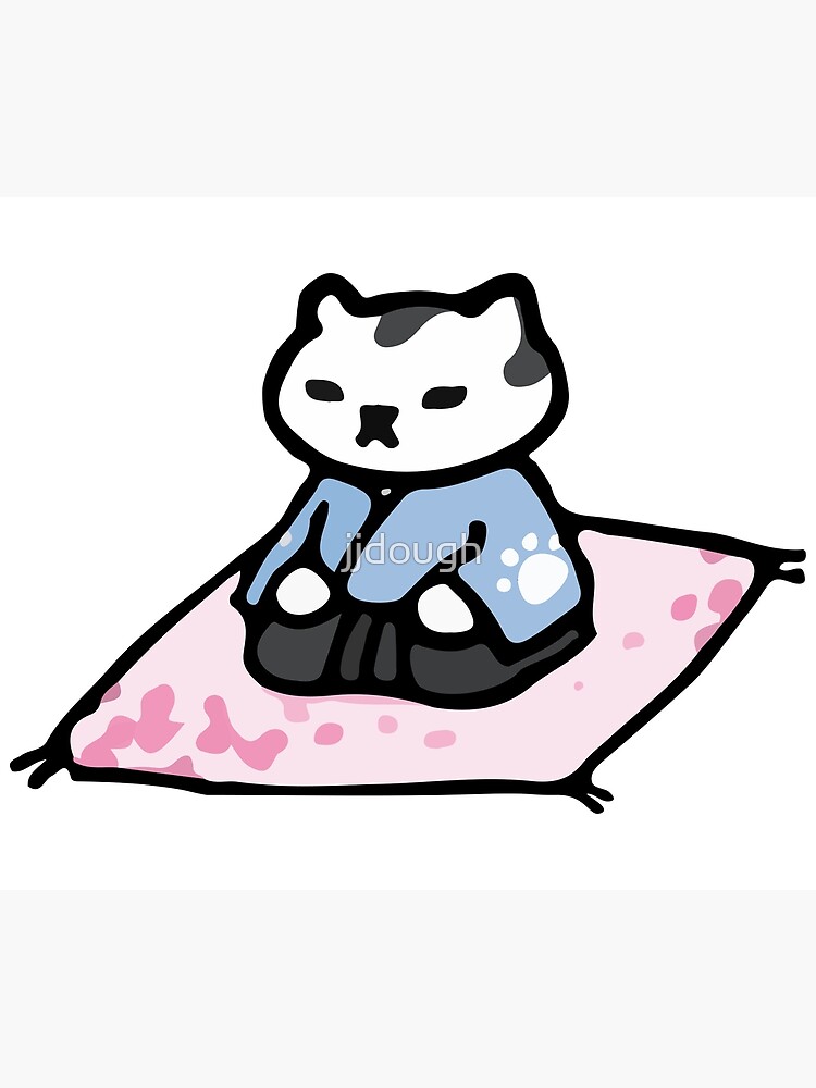 "Mr Meowgi - Neko Atsume" Art Print for Sale by jjdough | Redbubble