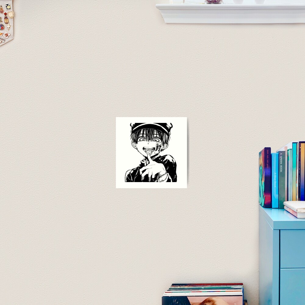 "Manga Hanako-Kun Eating Mermaid Scale" Art Print by daiskime | Redbubble