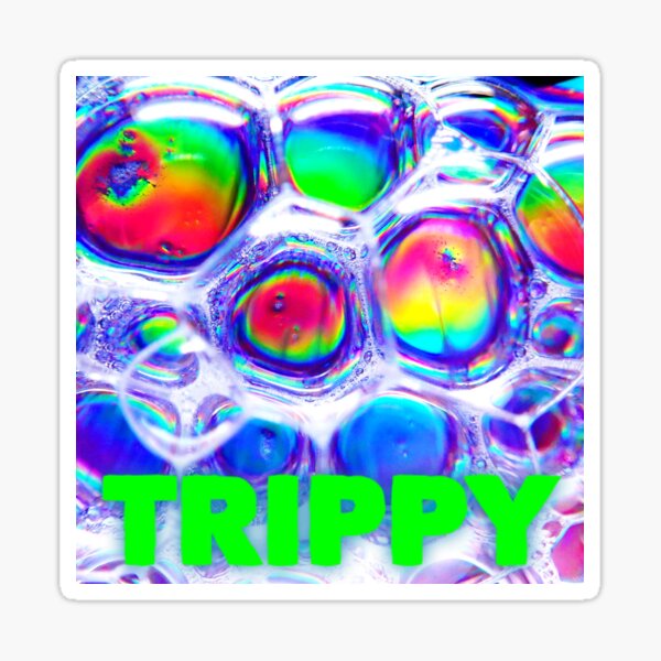 "Trippy" Sticker for Sale by GTLMproducts | Redbubble