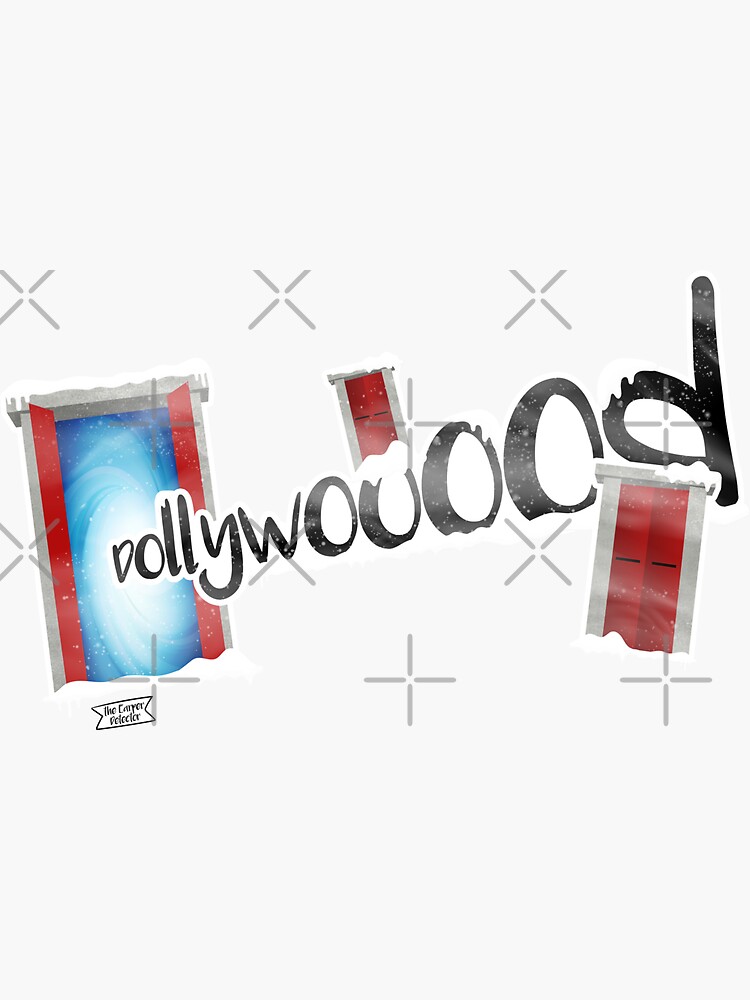 "Dollywood!" Sticker for Sale by brudyr | Redbubble