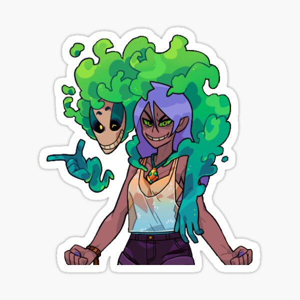 "Aaravi Mishra and Hex" Sticker for Sale by dontdoellisd | Redbubble