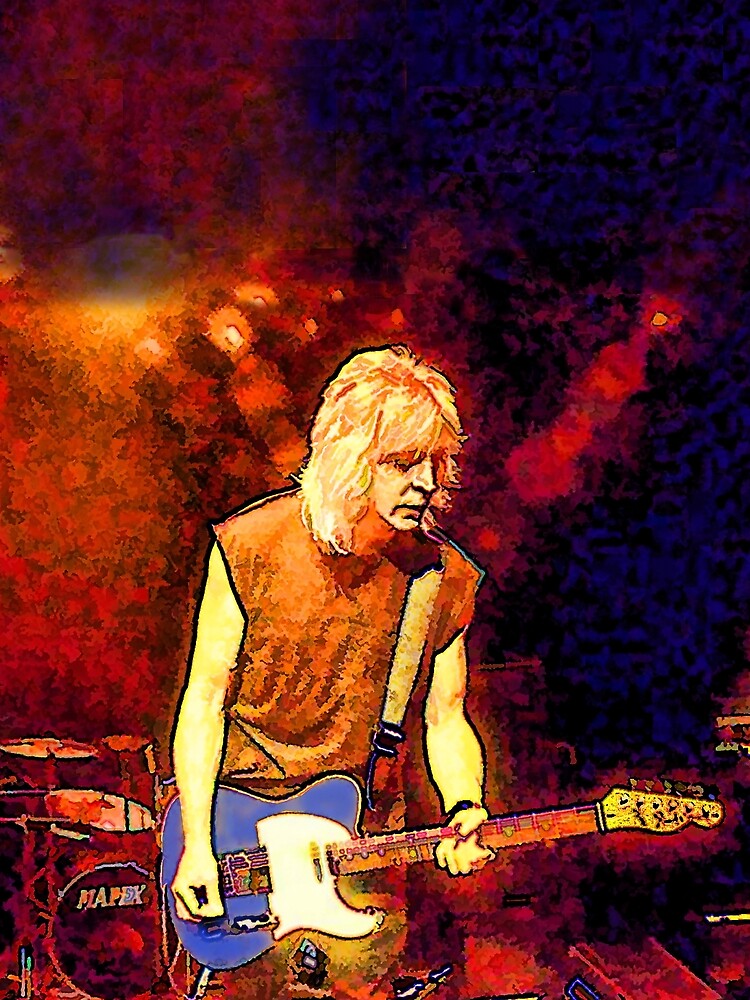 "Mick Ronson live Gold based on photos by Npc" T-shirt for Sale by ...