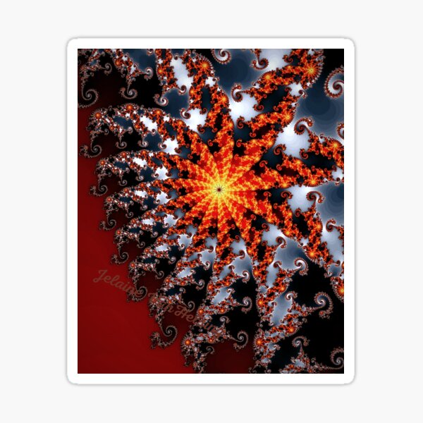 "Design On Fire " Sticker for Sale by JVanHelsing | Redbubble