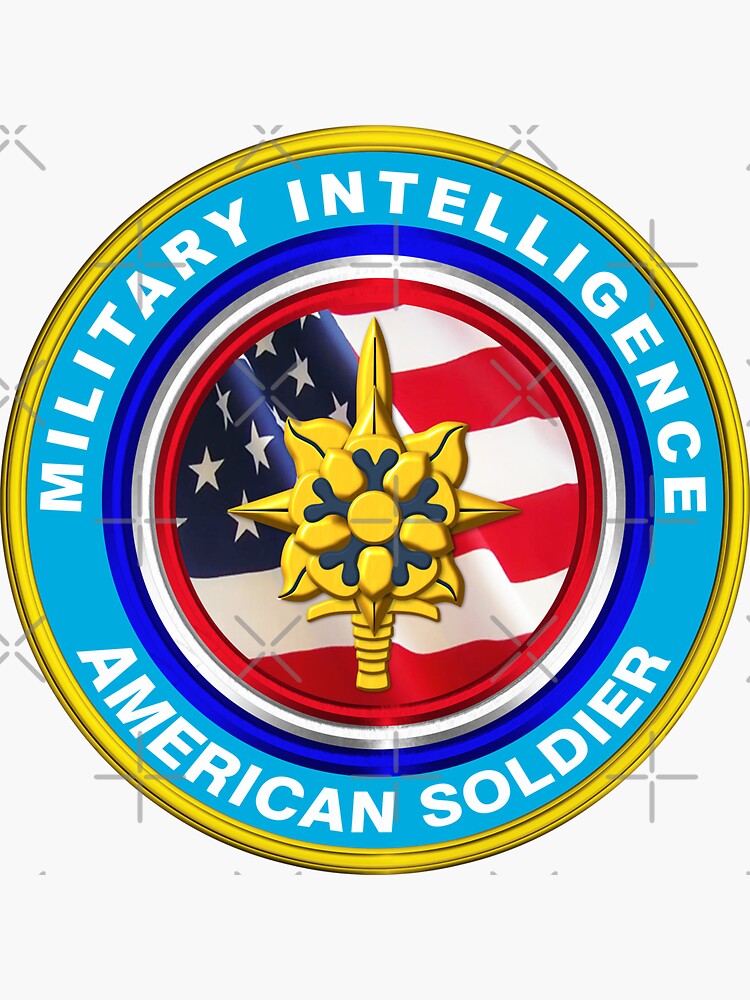 "U.S. Army Military Intelligence Veteran Keepsake" Sticker for Sale by ...