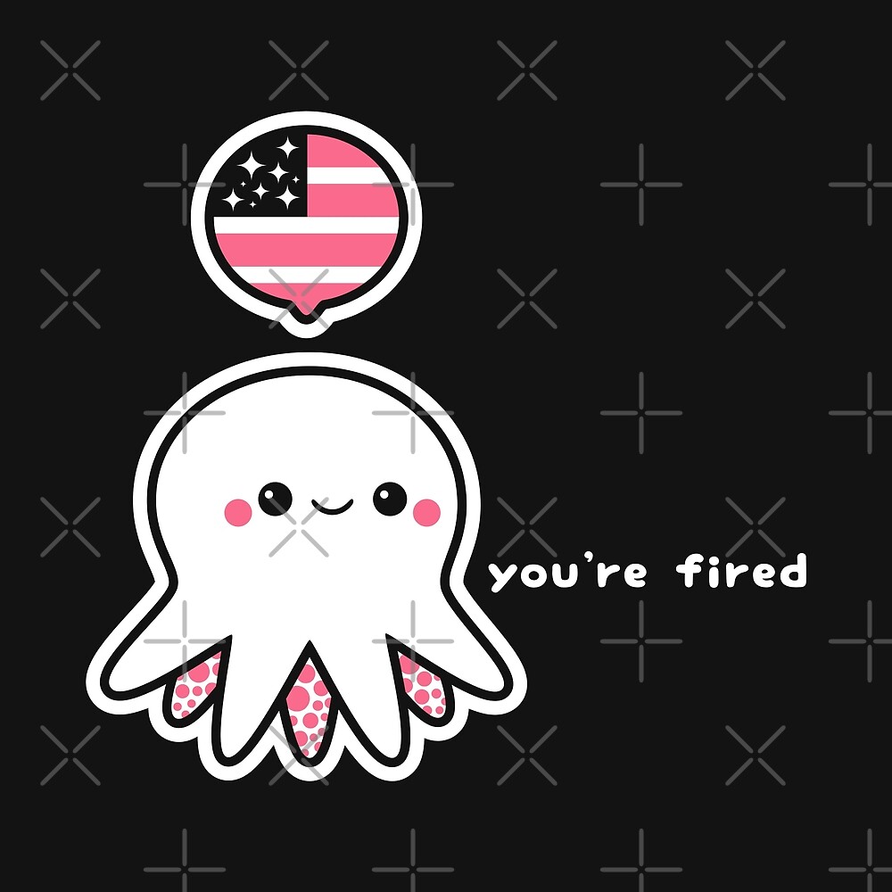 "Octopus with American Flag" by sugarhai | Redbubble