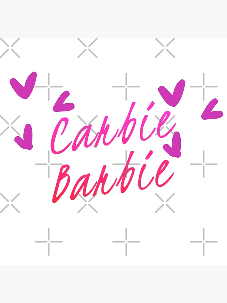 "Carbie Barbie" Poster by PetitePeche | Redbubble