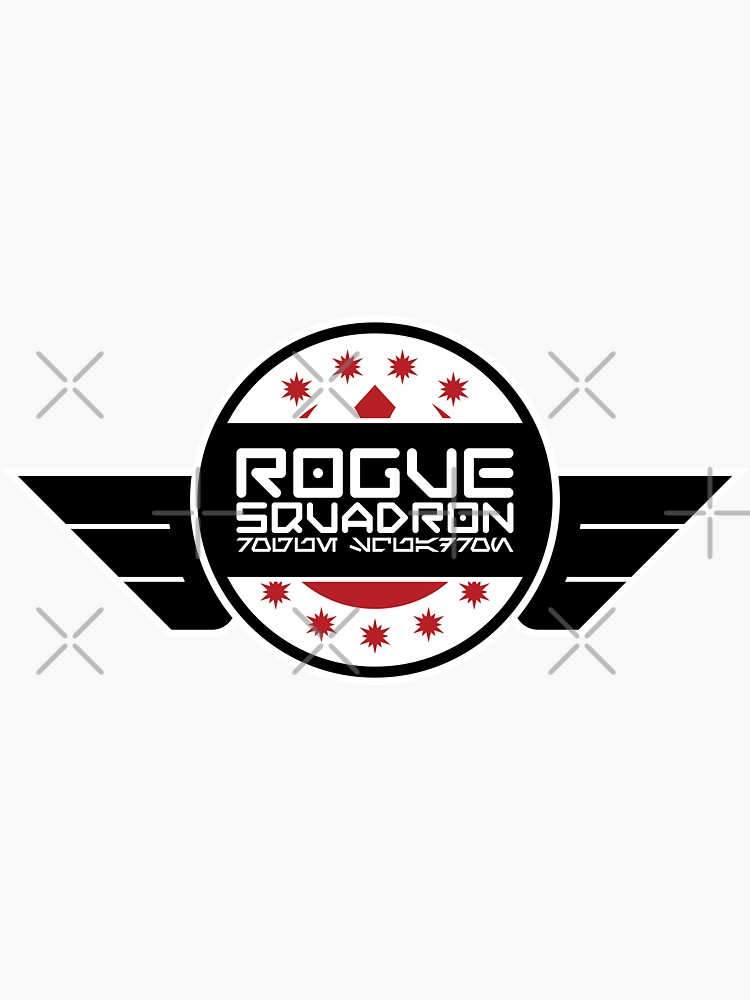 "Rogue Squadron Logo" Sticker for Sale by DS-181-3 | Redbubble