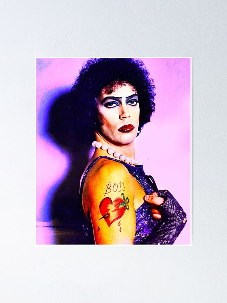 "The Rocky Horror Picture Show Tim Curry" Poster for Sale by ...