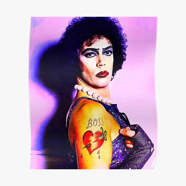 "The Rocky Horror Picture Show Tim Curry" Poster for Sale by ...