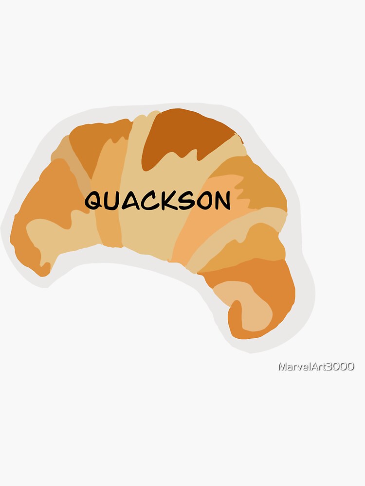 "Quackson" Sticker for Sale by MarvelArt3000 | Redbubble
