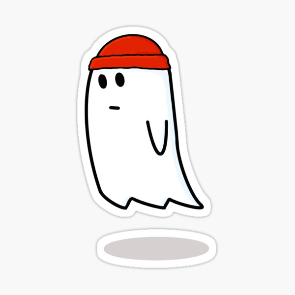 "Boo beanie" Sticker by GentlemanJesse | Redbubble