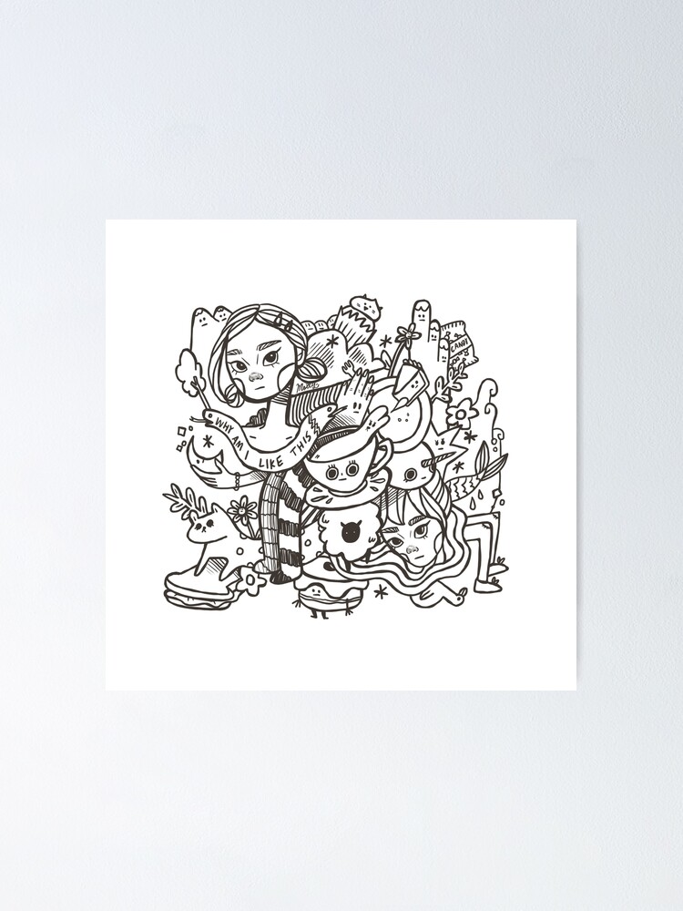 "Why" Poster by mollydraws | Redbubble