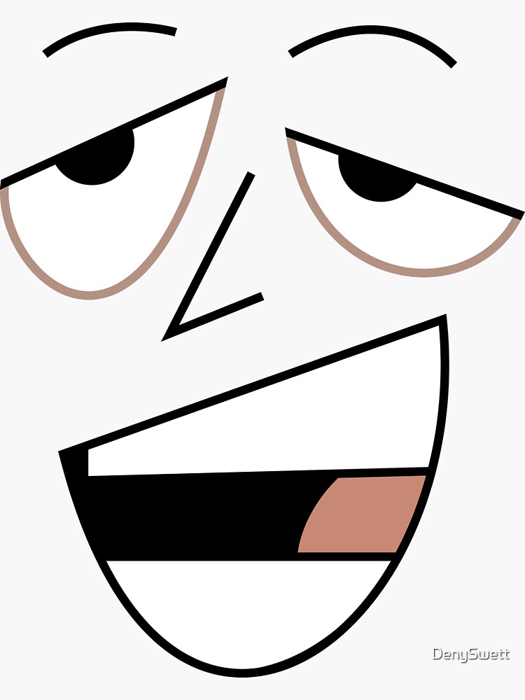 "JFK er uh Face Clone High" Sticker for Sale by DenySwett | Redbubble