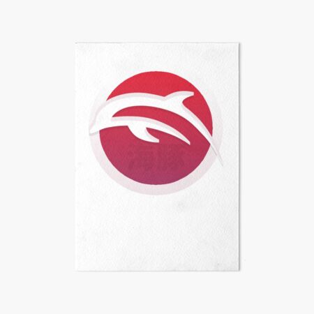 "Dolphin Emulator Logo" Art Board Print by gbguildmaster | Redbubble