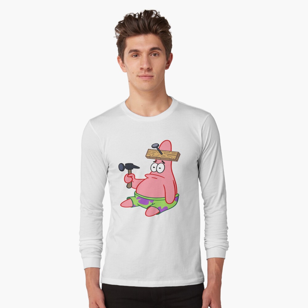 "Spongebob Patrick Star Stupid Meme" Sticker for Sale by Omegae | Redbubble