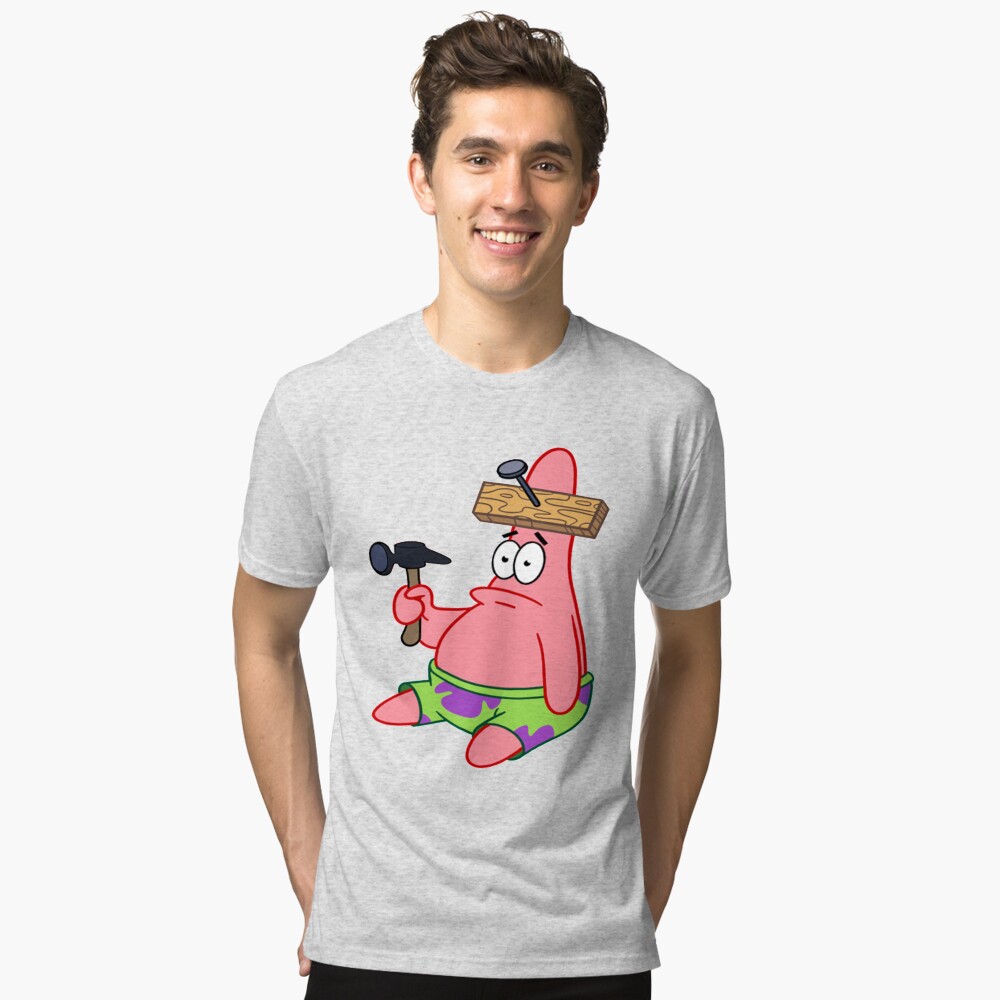 "Spongebob Patrick Star Stupid Meme" Poster for Sale by Omegae | Redbubble