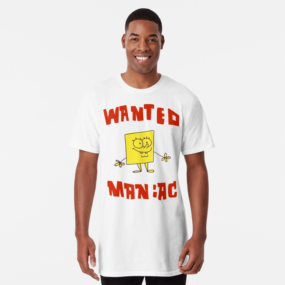"SpongeBob SquarePants Classic - Wanted Maniac" Poster for Sale by ...