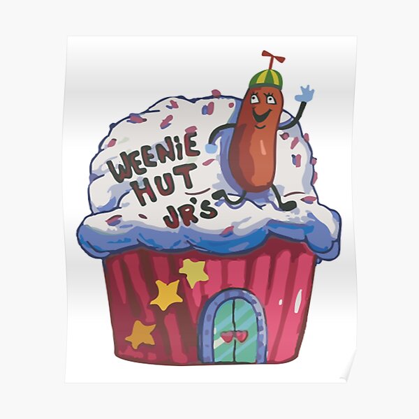 "Spongebob Weenie Hut Jr" Poster by Omegae | Redbubble