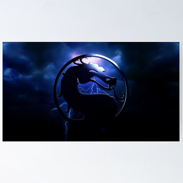 "Mortal Kombat II - Logo Remastered" Poster for Sale by MammothTank ...