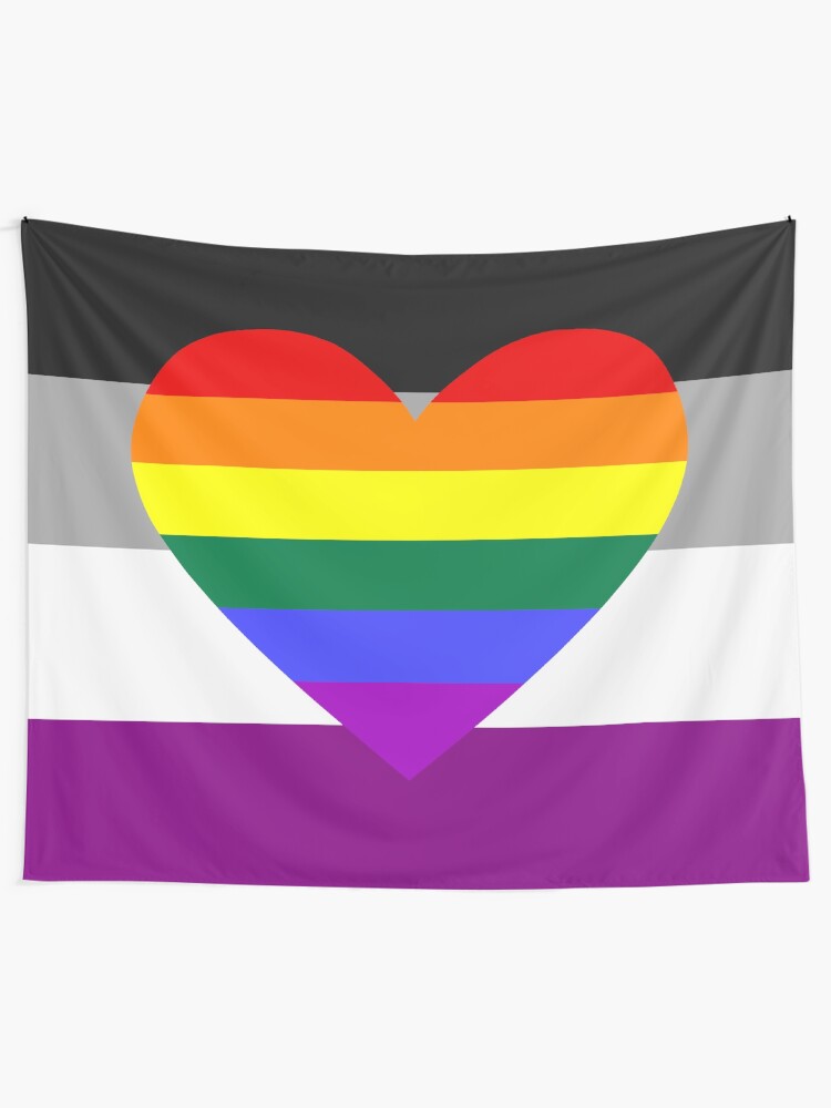 "Ace and homoromantic flag" Tapestry by Musicgirl32 | Redbubble