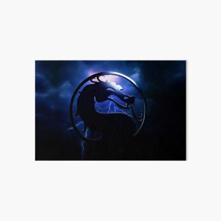 "Mortal Kombat II - Logo Remastered" Art Board Print by MammothTank ...