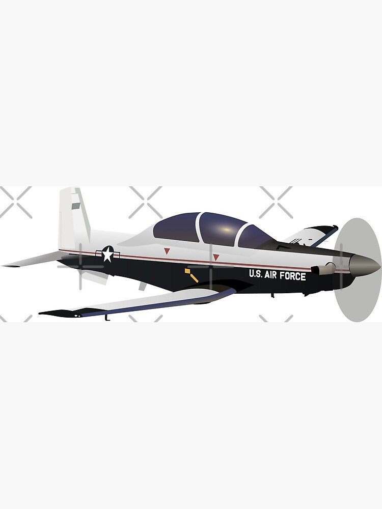 "T-6 Texan II Trainer Aircraft" Poster for Sale by NorseTech | Redbubble