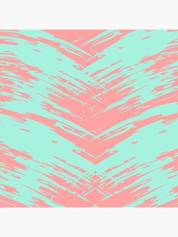 "PInk and Blue chevron" Sticker for Sale by Greatsavings | Redbubble