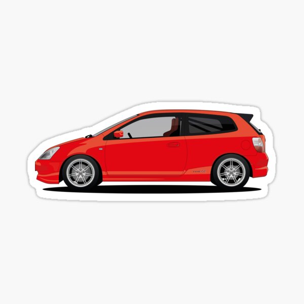 "EP3 red" Sticker by OlegNaches | Redbubble
