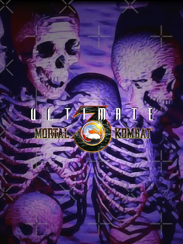 "Ultimate Mortal Kombat 3 - Cover Remastered" Graphic T-Shirt for Sale ...
