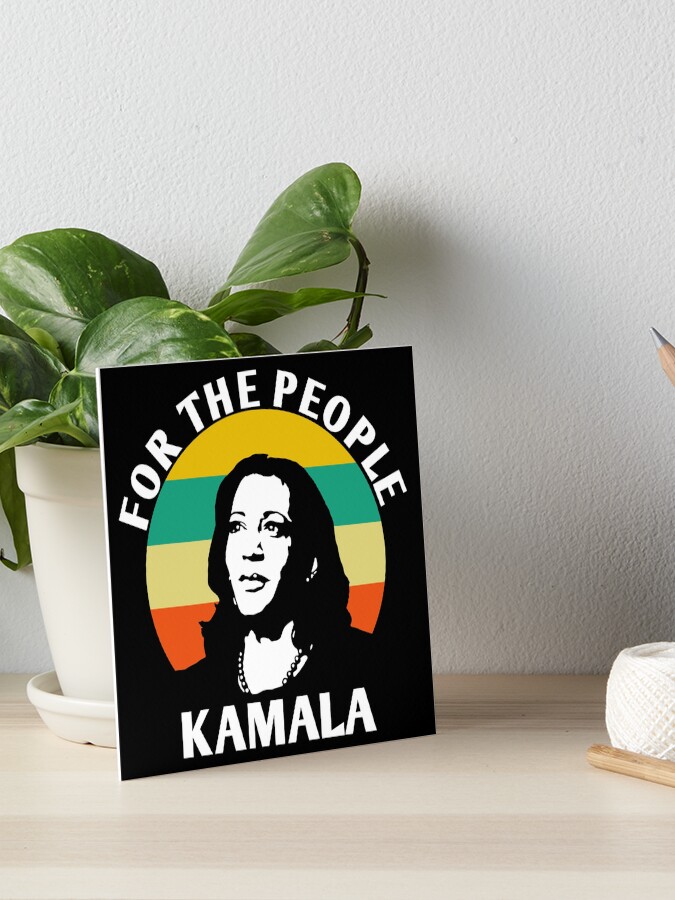"kamala harris" Art Board Print for Sale by Apoorv Choudhary | Redbubble