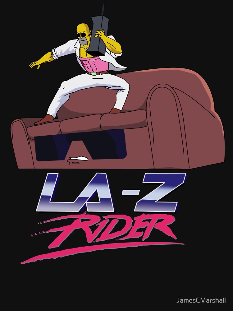 "LA-Z rider" T-shirt for Sale by JamesCMarshall | Redbubble | la z t ...