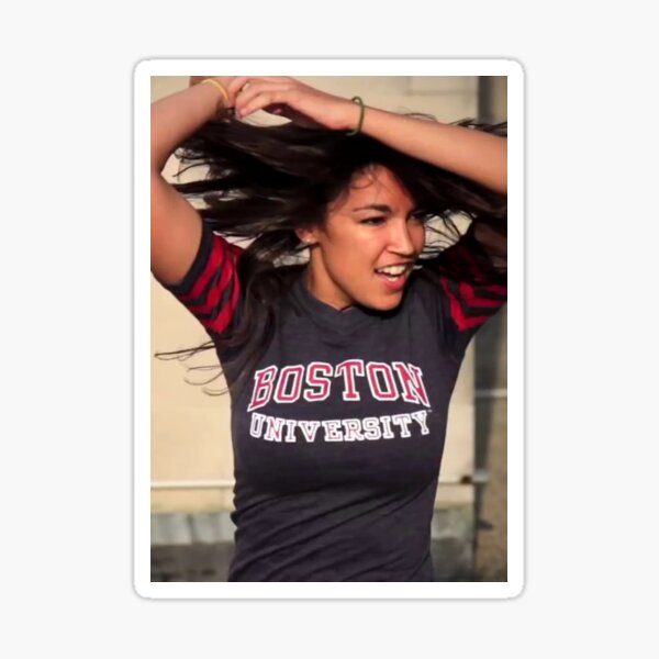 "AOC Dancing" Sticker for Sale by OLMontana | Redbubble