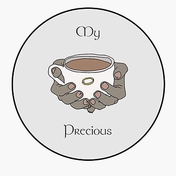 "My precious" Sticker for Sale by DerkZijp | Redbubble