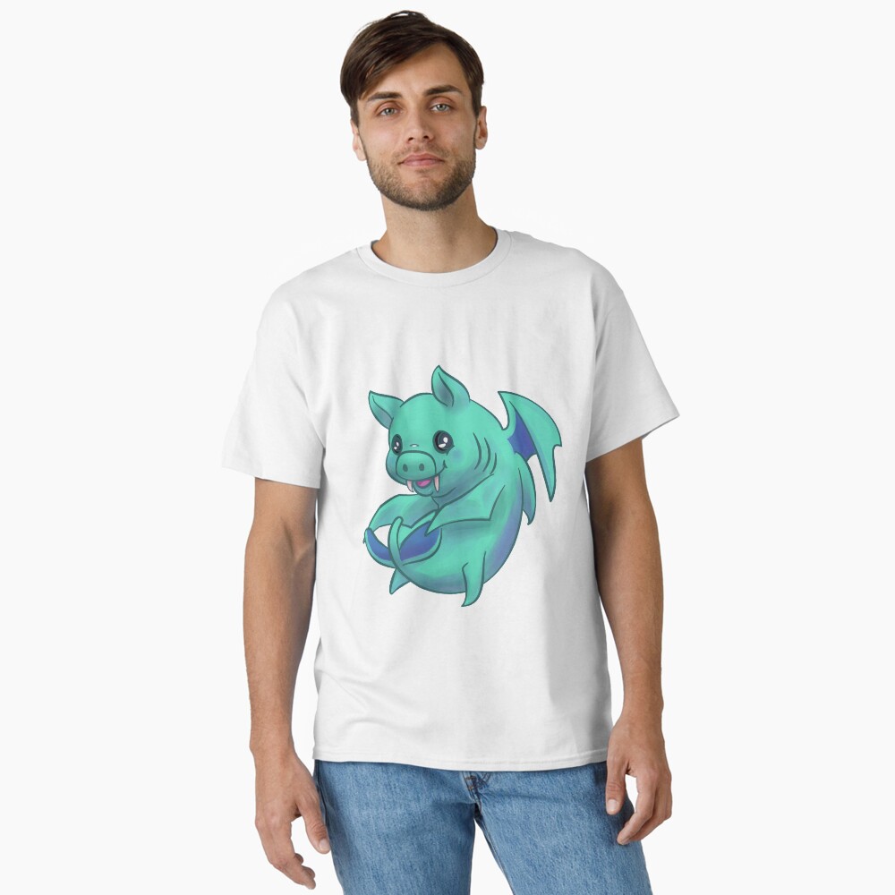 "Duke Fishron Cute" Sticker by LuiferEffects | Redbubble