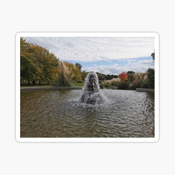 "Water Fountain" Sticker for Sale by caruanam | Redbubble