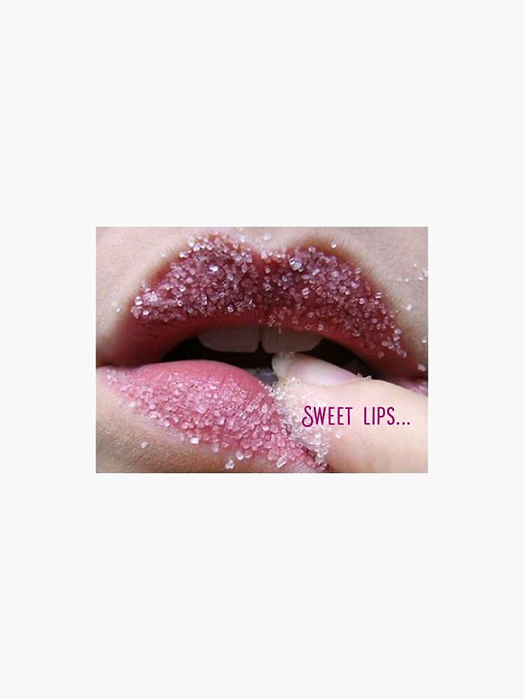 Pegatina «Los labios son las partes más prominentes de la cara. Los ...