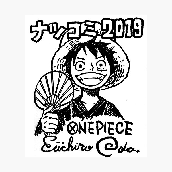 "Eiichiro Oda Sketch" Photographic Print for Sale by hivongsong41 ...